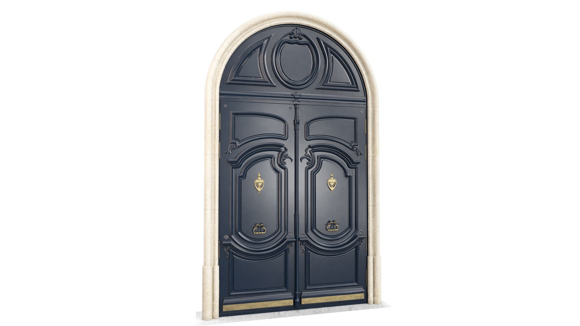 Entrance Classic Door The 96 3D - TurboSquid 2130399