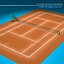 3d tennis field model