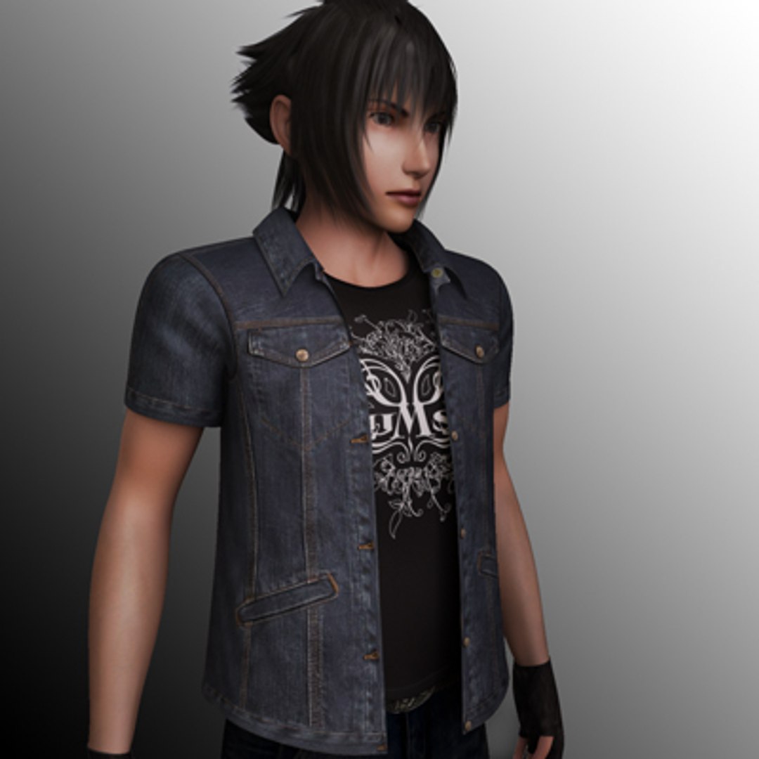 3ds Max Form Noctis Lucis Realistic Male