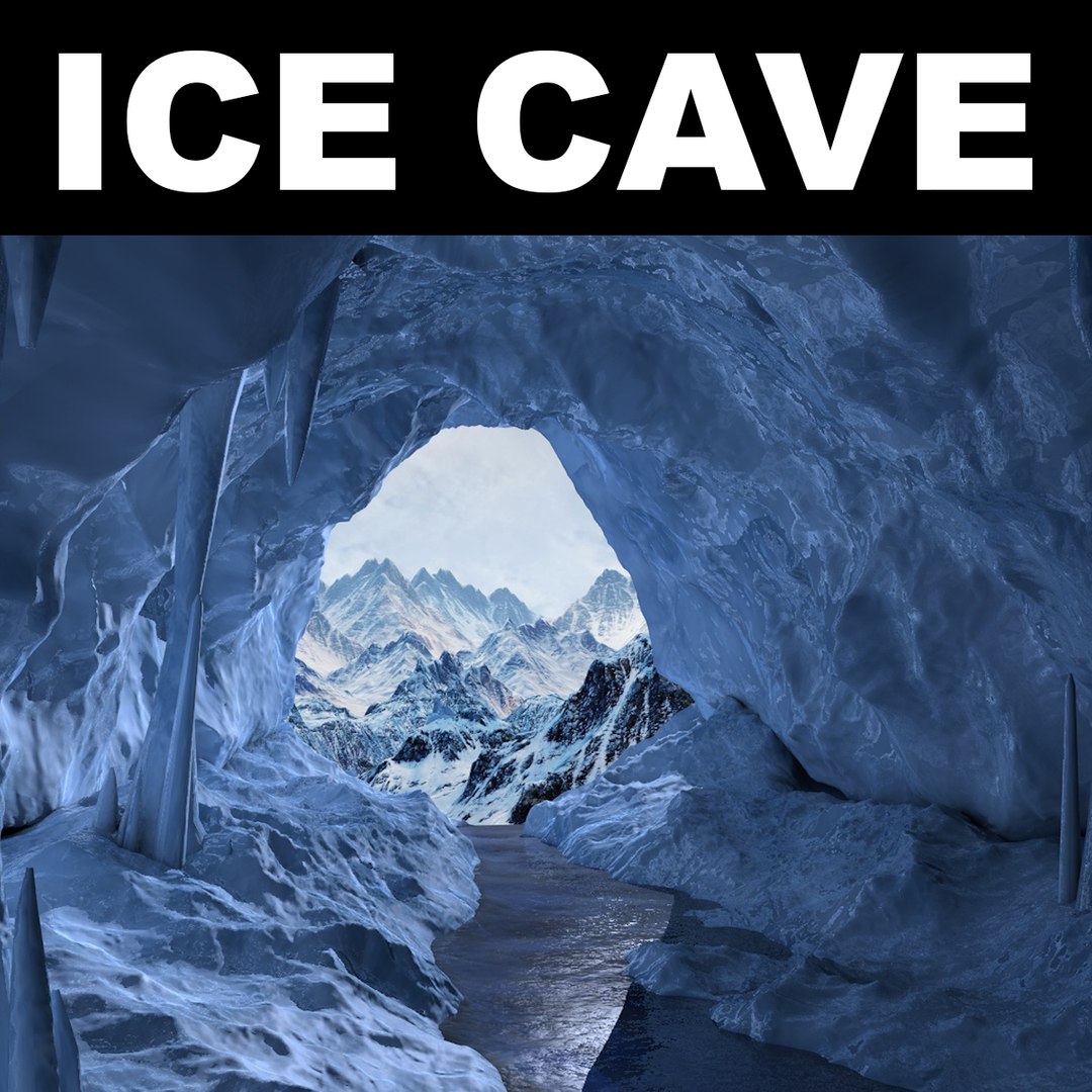 Ice Cave 3d Max
