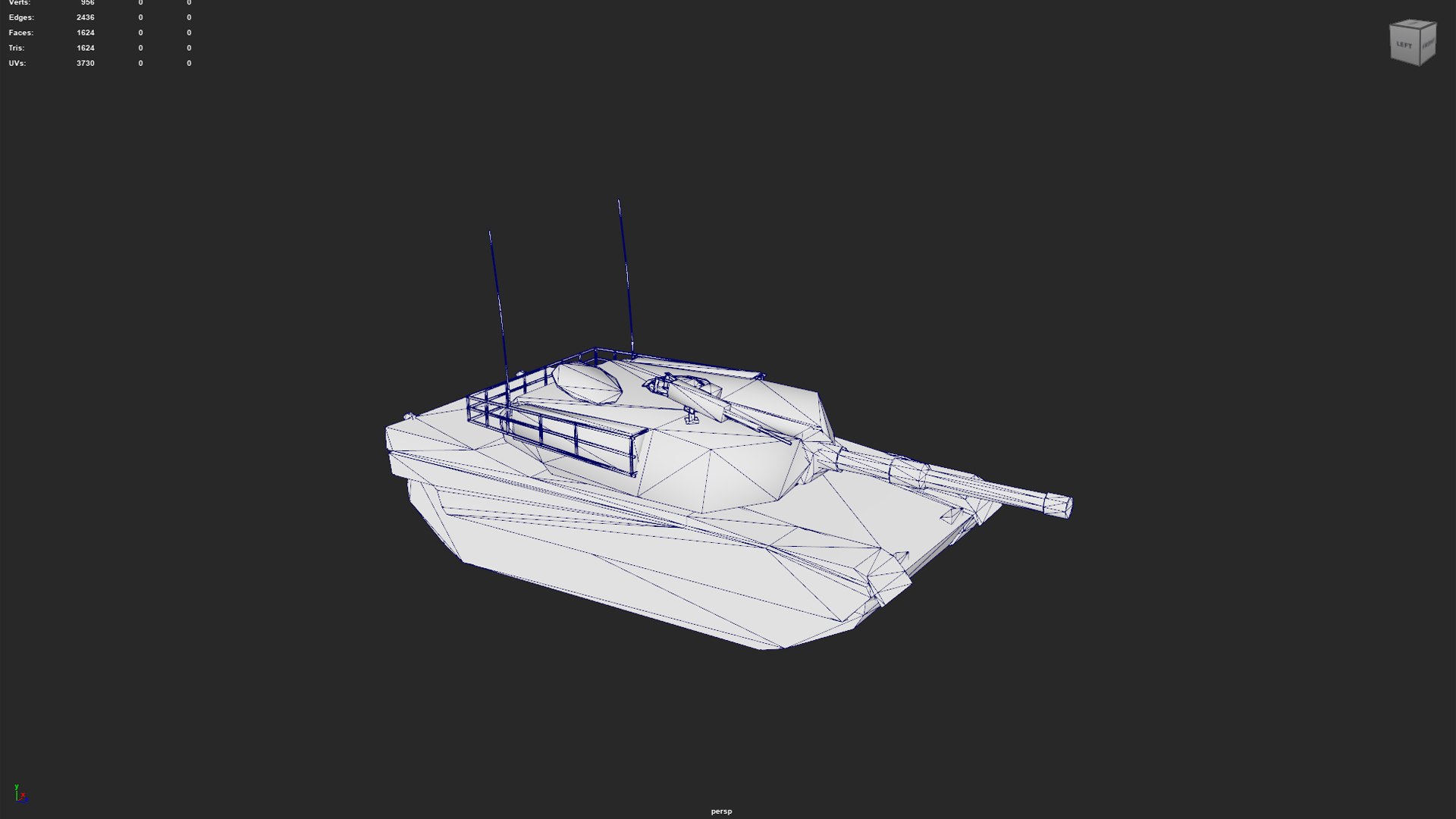 Tank Military Lowpoly 3D Model Army Tank 3D Model - TurboSquid 2303690