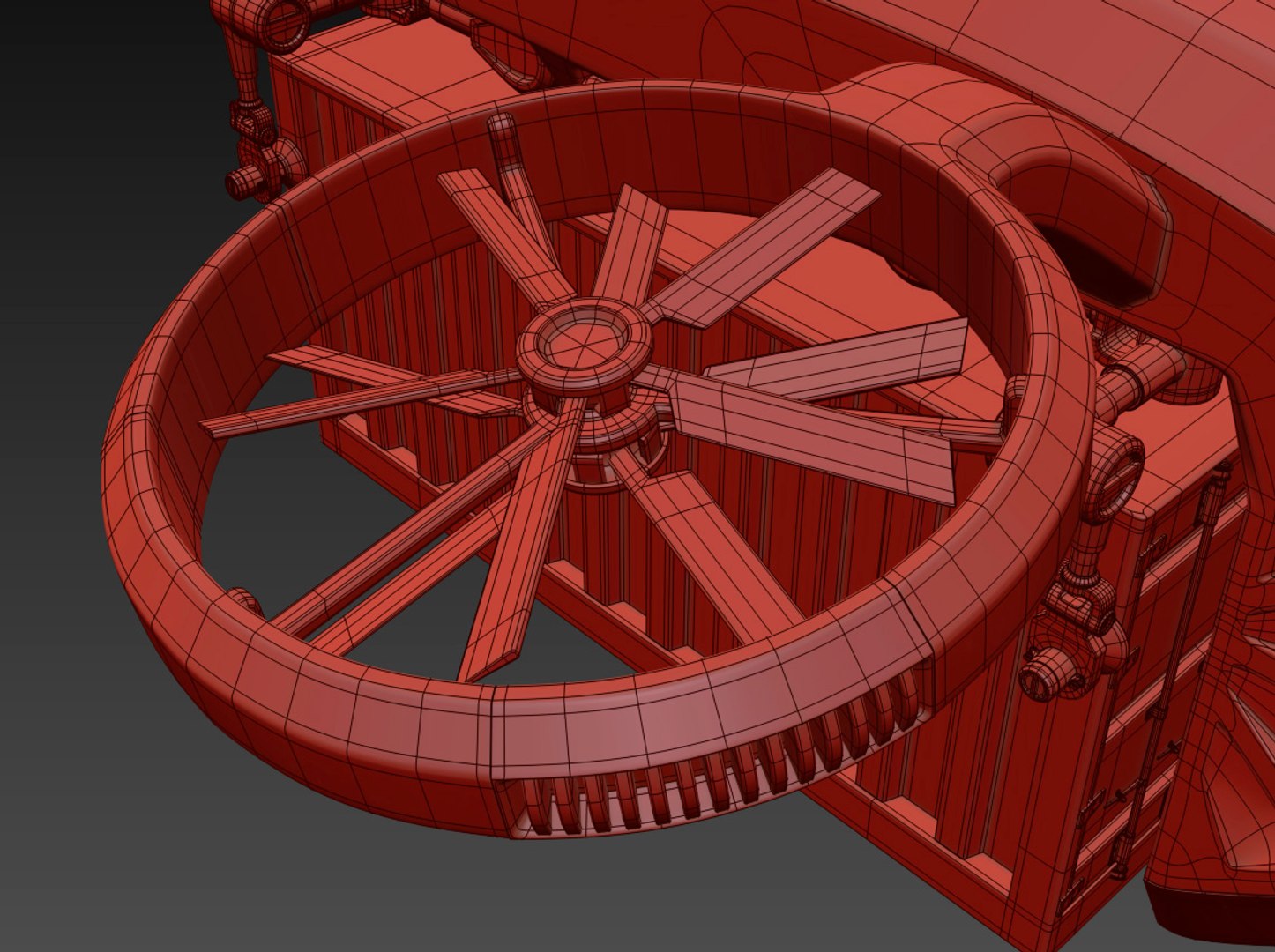 3D heavy cargo quadrocopter - TurboSquid 1179466