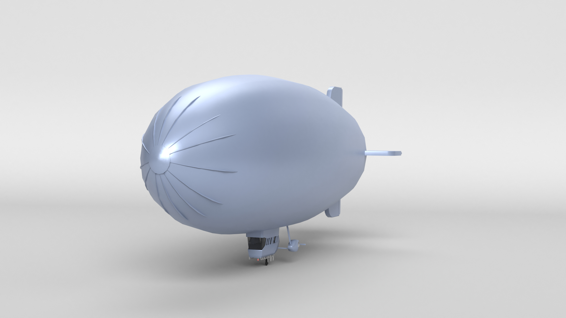 Blimp airship 3D model - TurboSquid 1689349