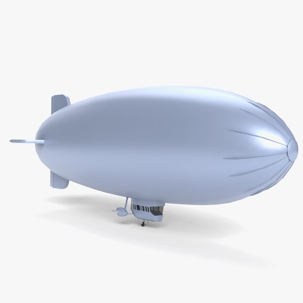 Blimp airship 3D model - TurboSquid 1689349