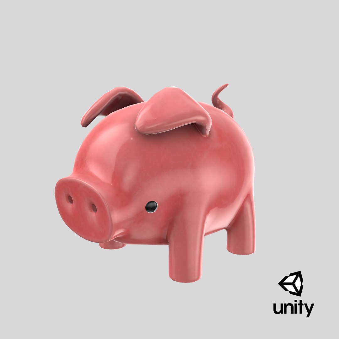3D Piggy Bank - TurboSquid 1565102