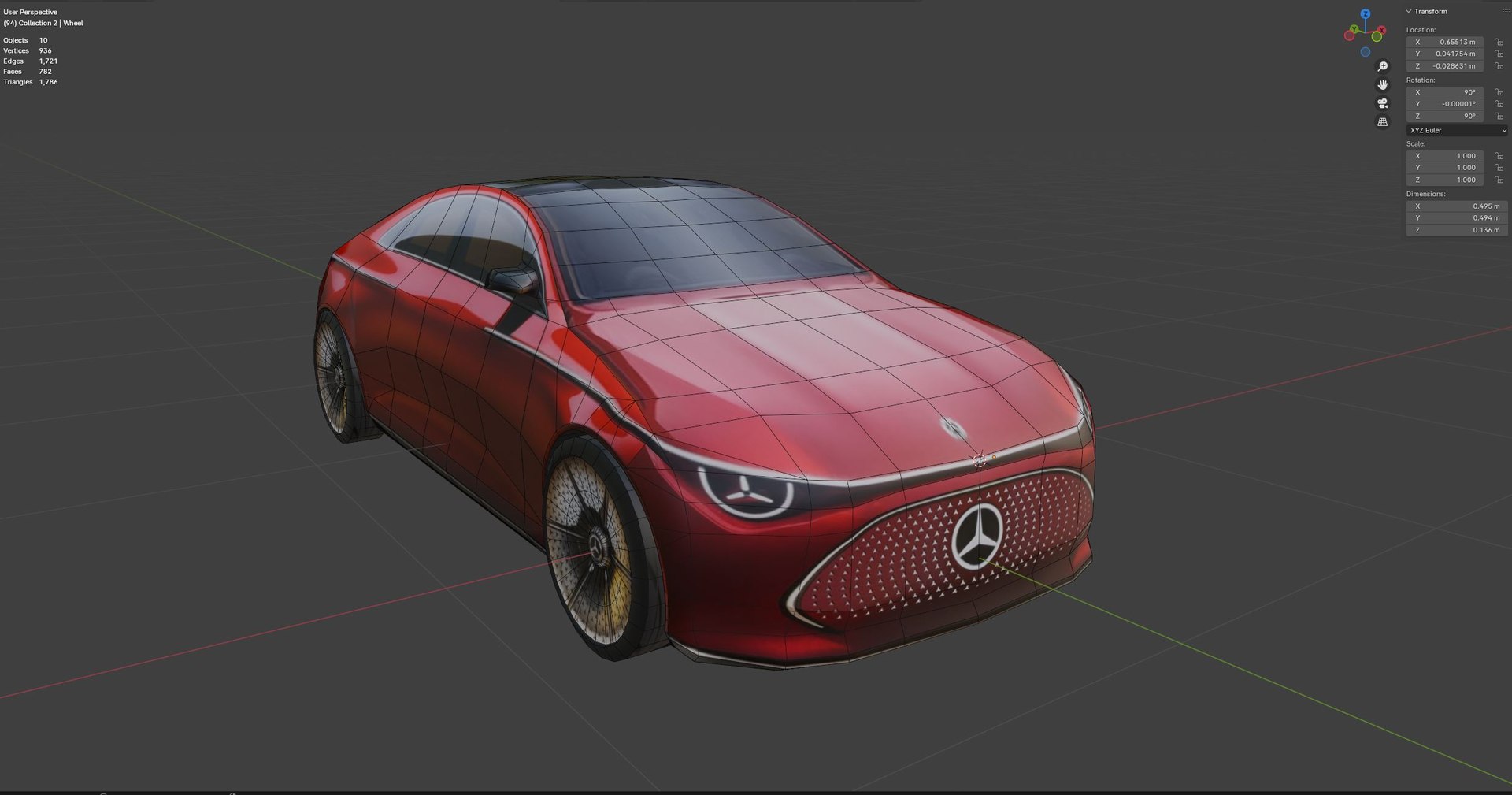 3D Mercedes Concept CLA Class New Model - TurboSquid 2271722