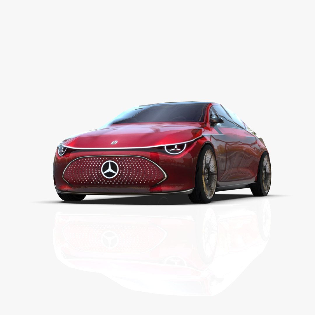 3D Mercedes Concept CLA Class New Model - TurboSquid 2271722