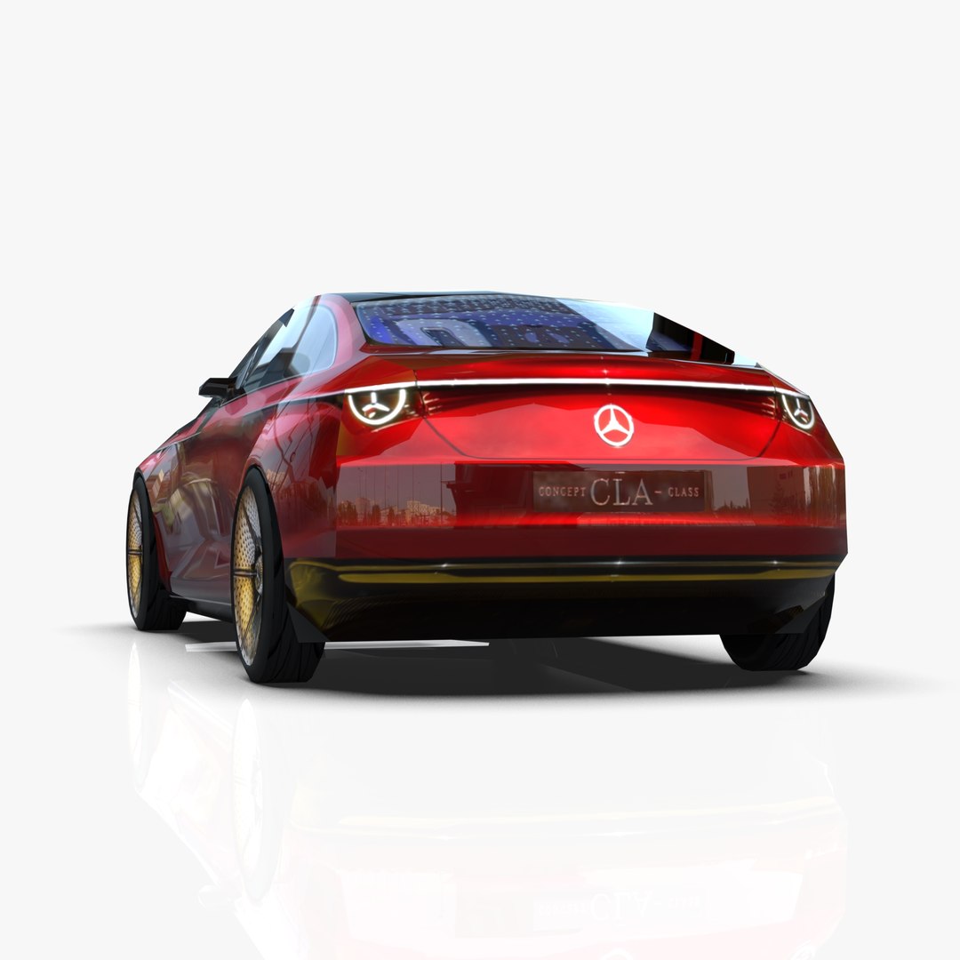 3D Mercedes Concept CLA Class New Model - TurboSquid 2271722