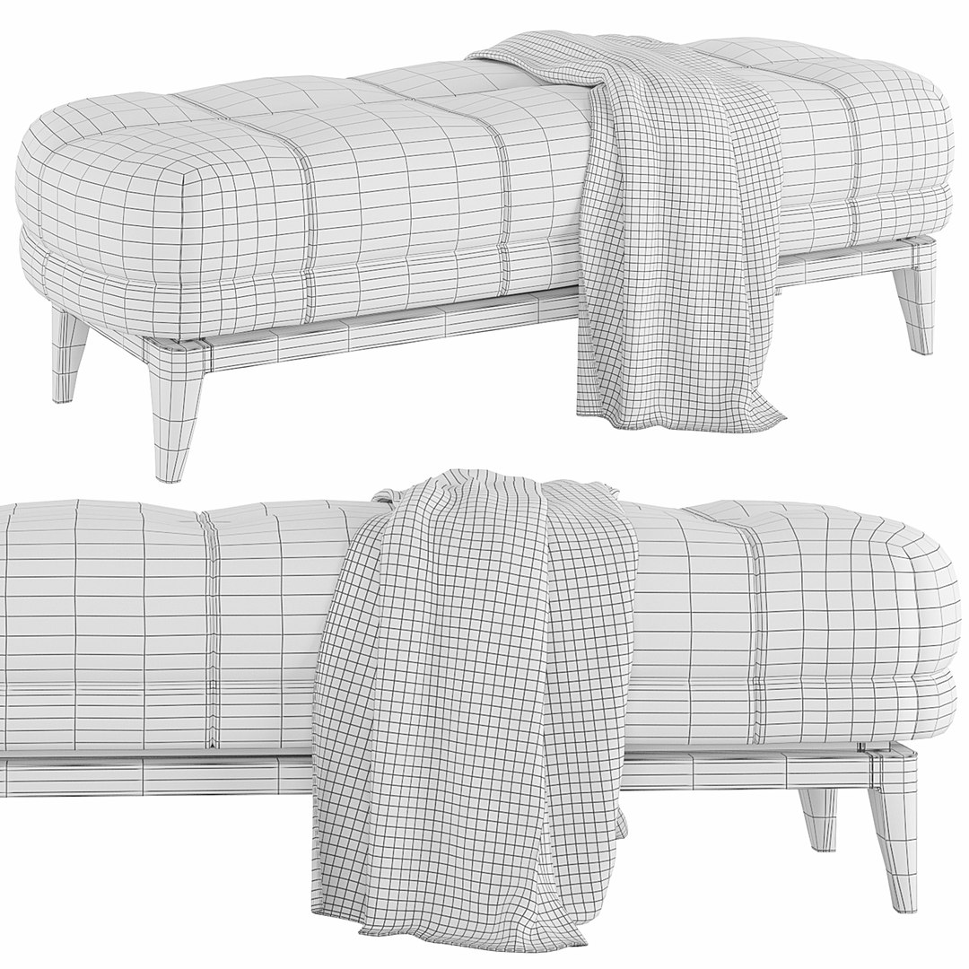 Bench Mirian Model - TurboSquid 1945963