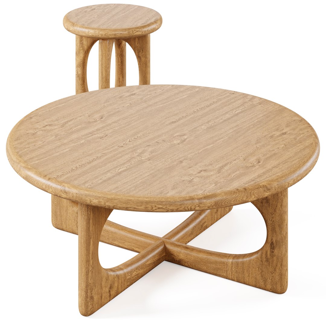 3D Model Eva Coffee Table - TurboSquid 2389844