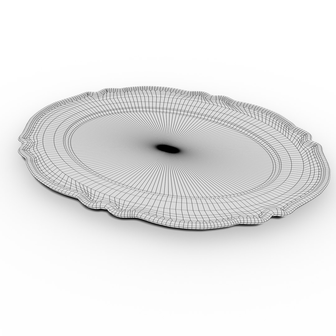 3D Plate Model - TurboSquid 2063113