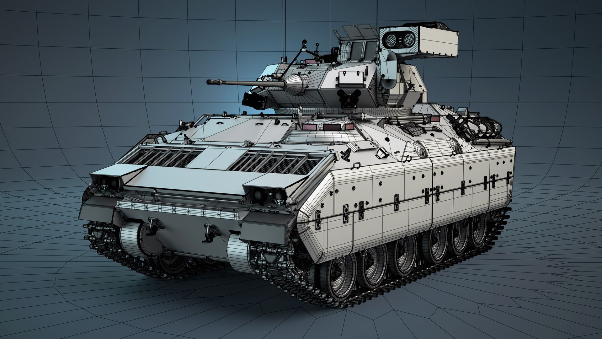 3D M2 Bradley IFV High-Poly - TurboSquid 2213727