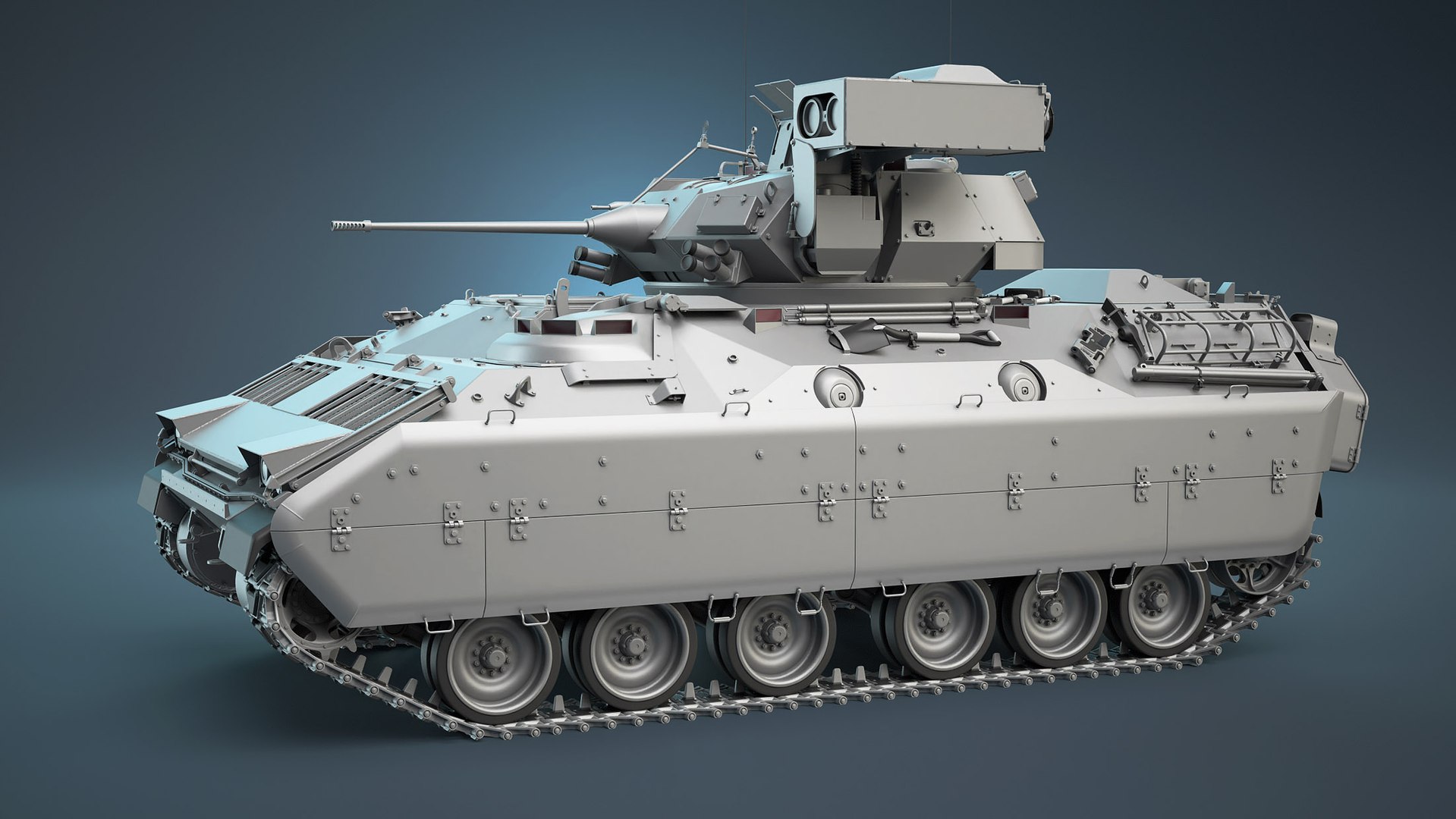 3D M2 Bradley IFV High-Poly - TurboSquid 2213727