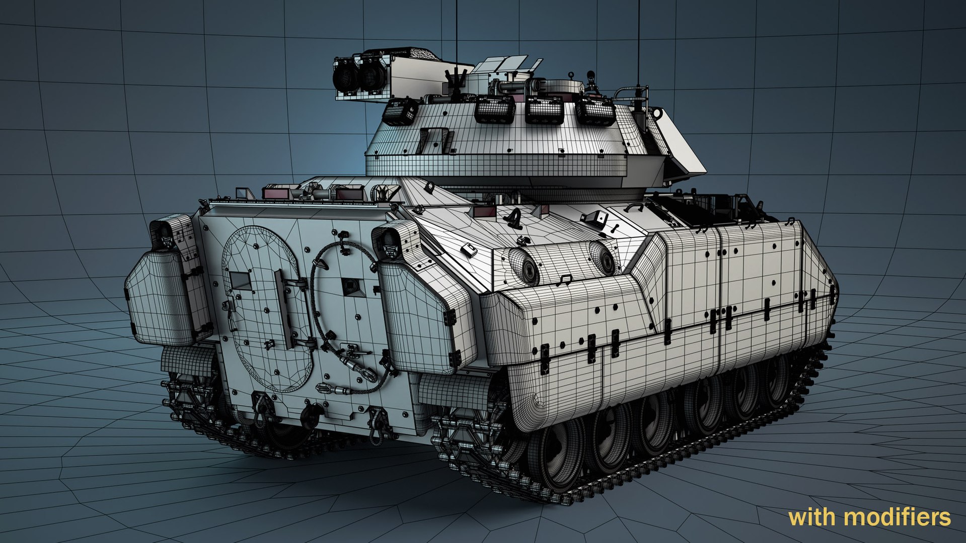 3D M2 Bradley IFV High-Poly - TurboSquid 2213727