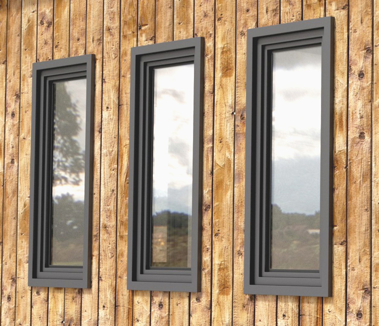 Modern Metal Glass Panel 3D Model - TurboSquid 1199084