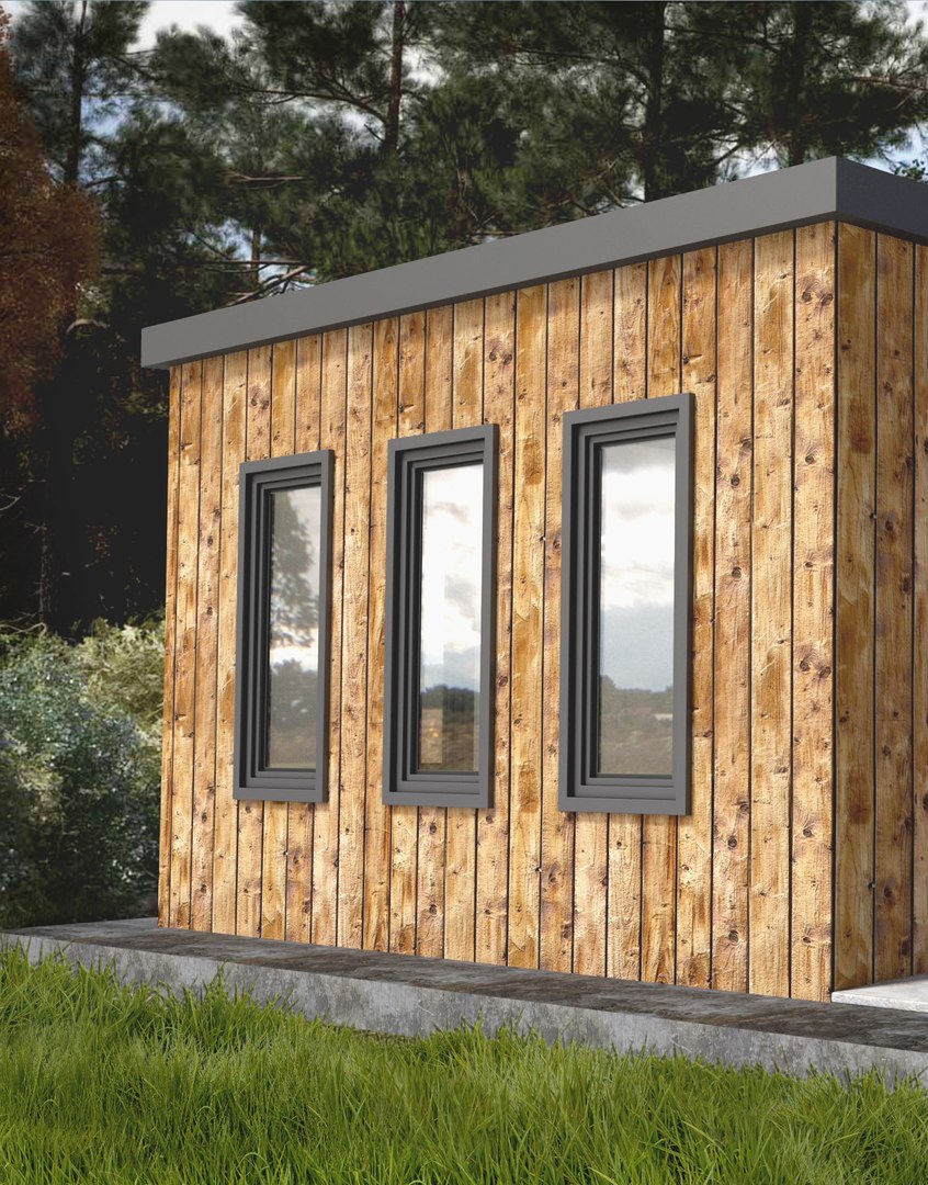 Modern Metal Glass Panel 3D Model - TurboSquid 1199084