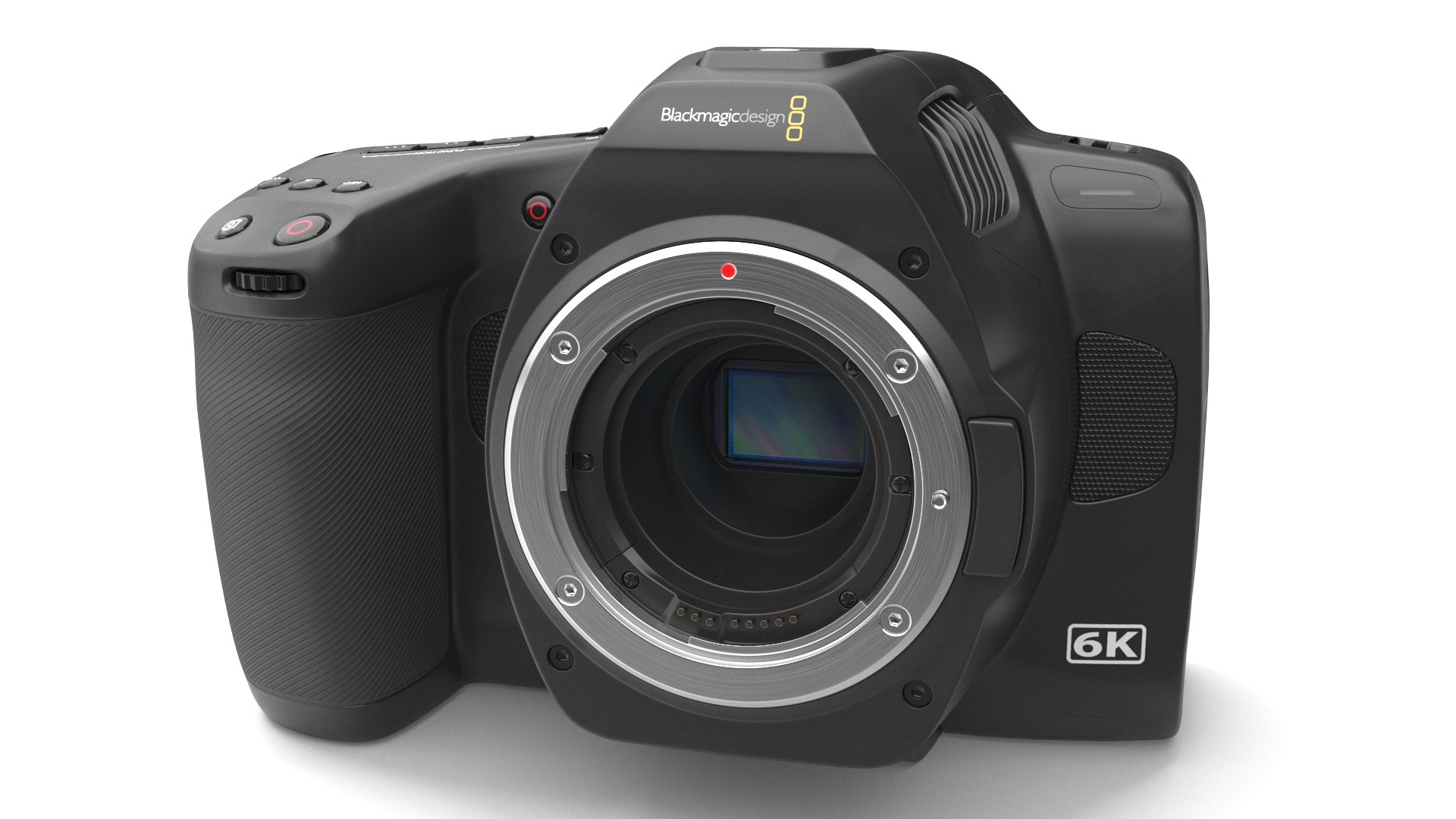 3D Cinema Camera Blackmagic Design 6K G2 Model - TurboSquid 2276345