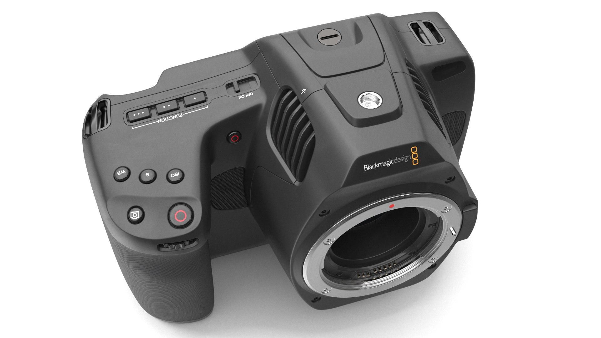 3D Cinema Camera Blackmagic Design 6K G2 Model - TurboSquid 2276345