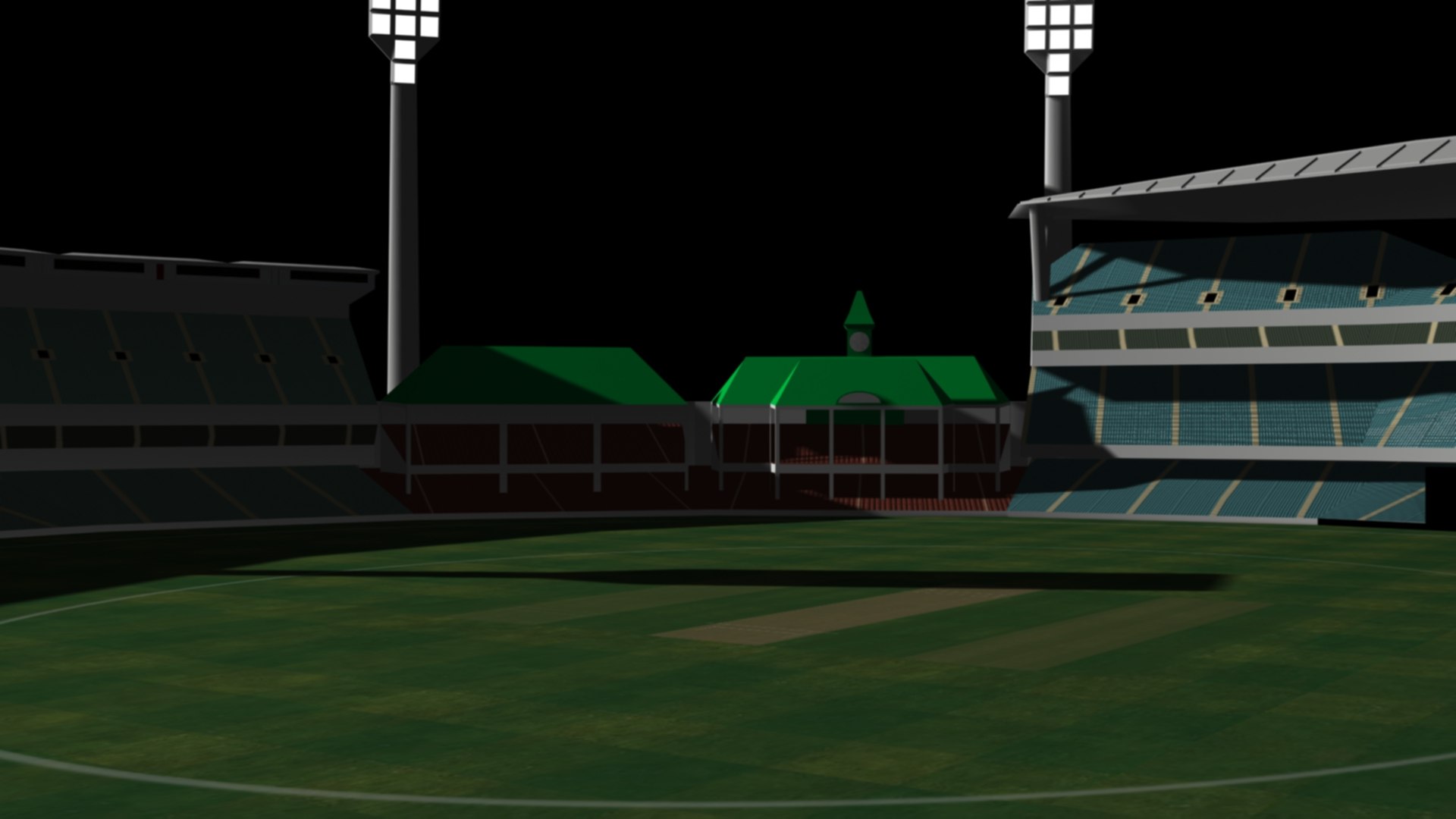 Cricket Stadium SCG 3D Model - TurboSquid 2252426