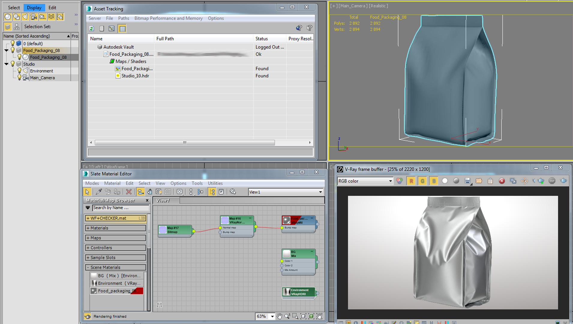 Realistic food packaging 08 model - TurboSquid 1302376