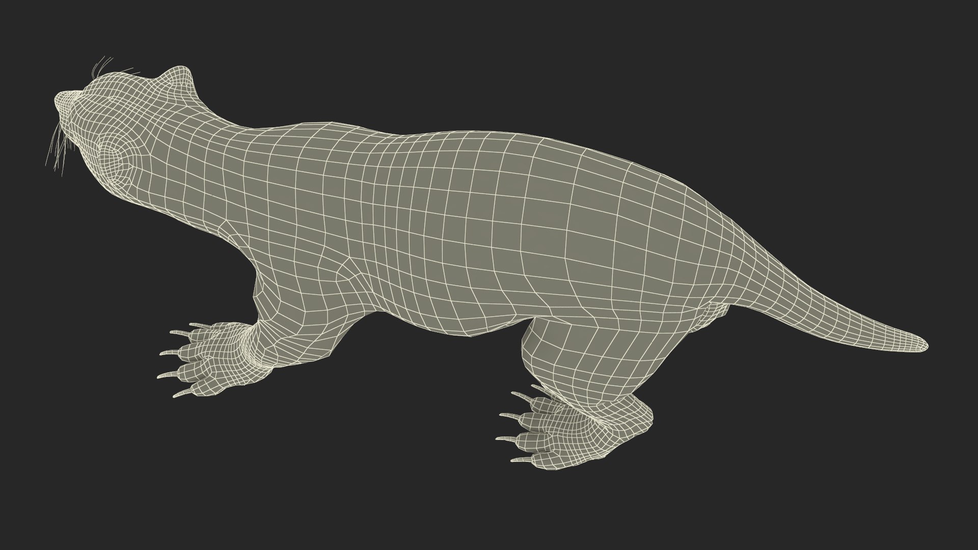 Wolverine Light Color Walking Pose model - TurboSquid 2130610