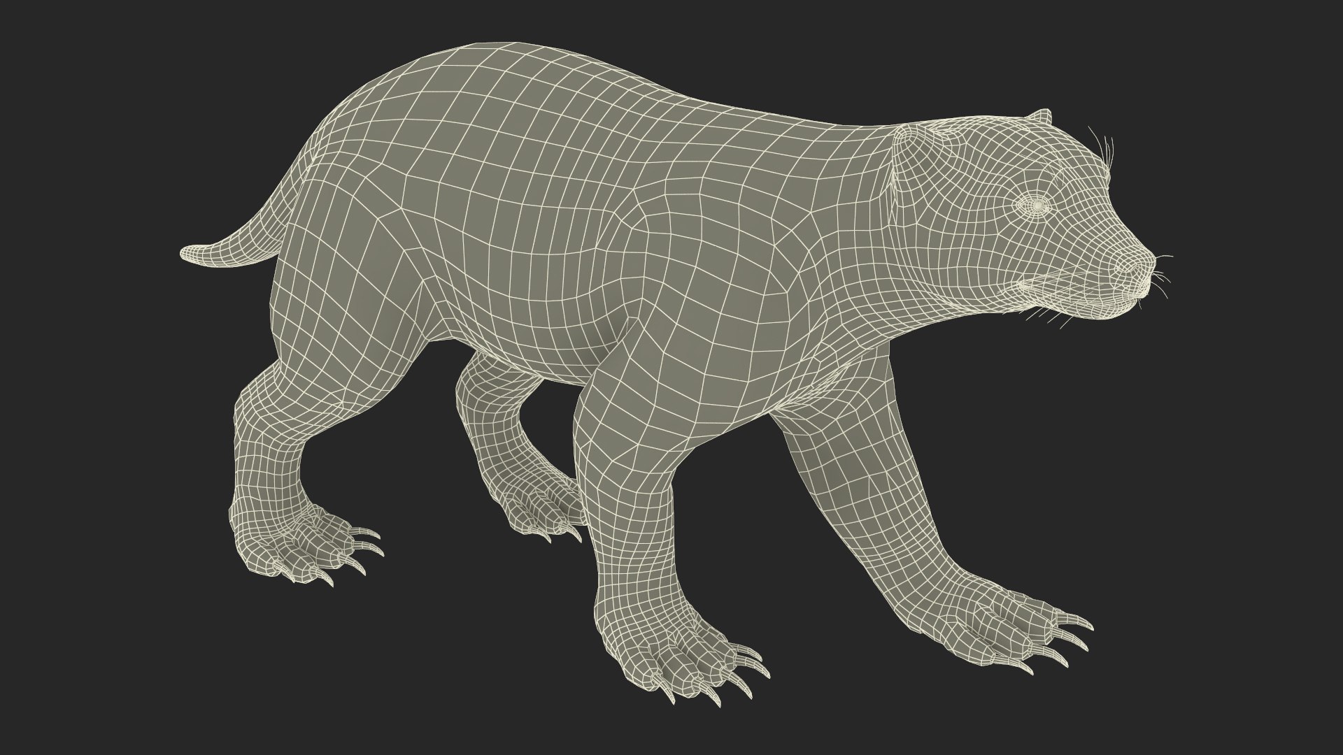 Wolverine Light Color Walking Pose model - TurboSquid 2130610