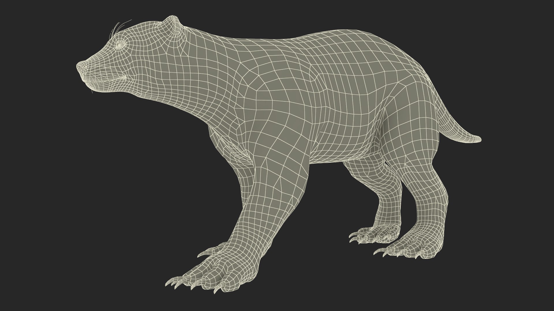 Wolverine Light Color Walking Pose model - TurboSquid 2130610