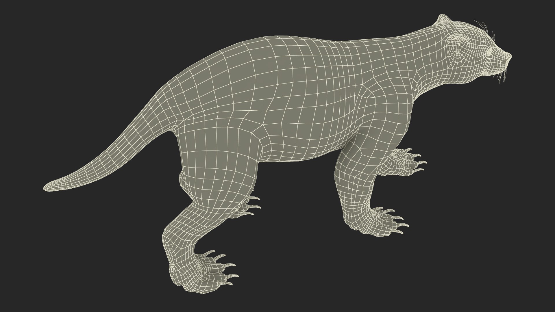 Wolverine Light Color Walking Pose model - TurboSquid 2130610