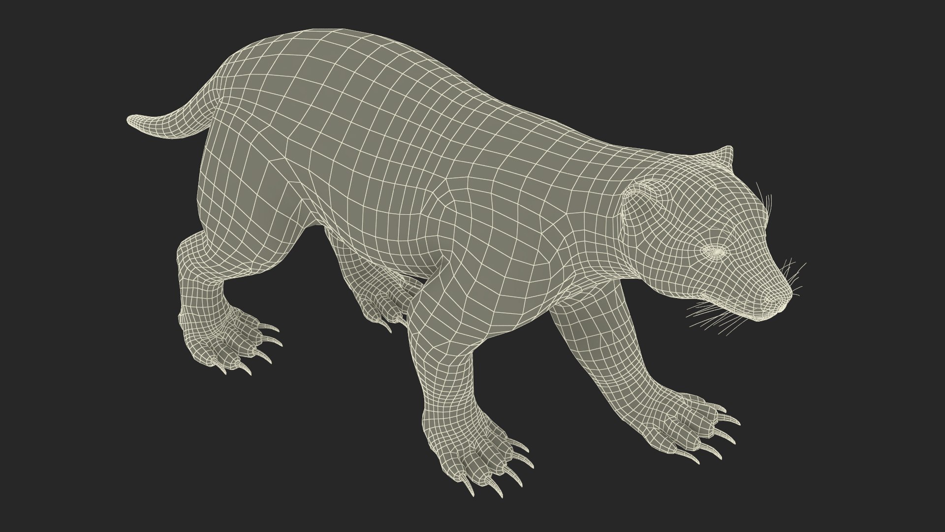 Wolverine Light Color Walking Pose model - TurboSquid 2130610