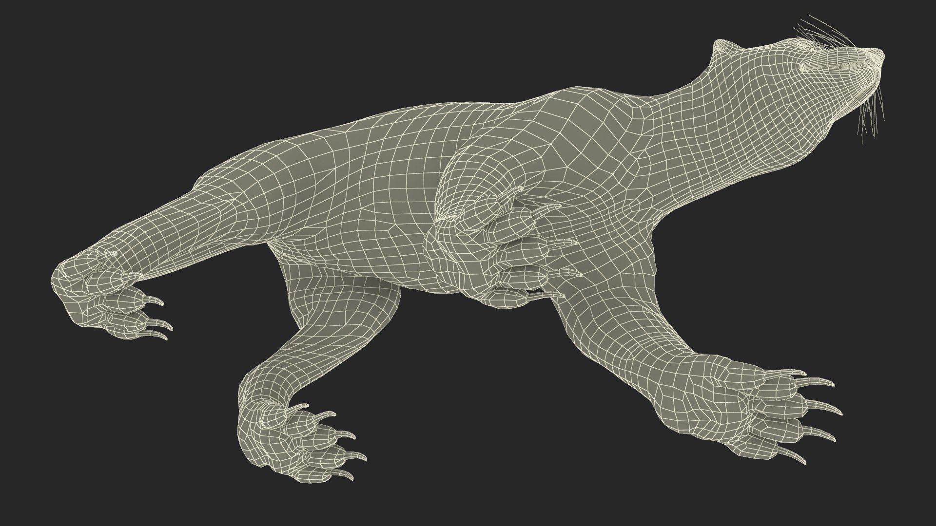 Wolverine Light Color Walking Pose model - TurboSquid 2130610