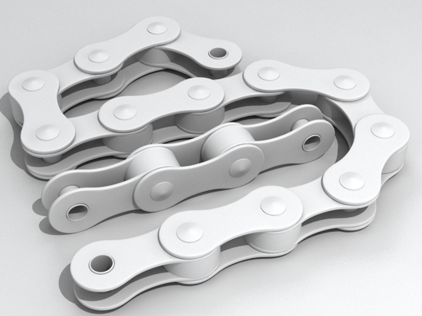 3dsmax bicycle chain links