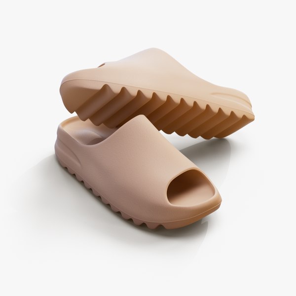 Yeezy Slide - Pure Modelo 3D - TurboSquid 1967829