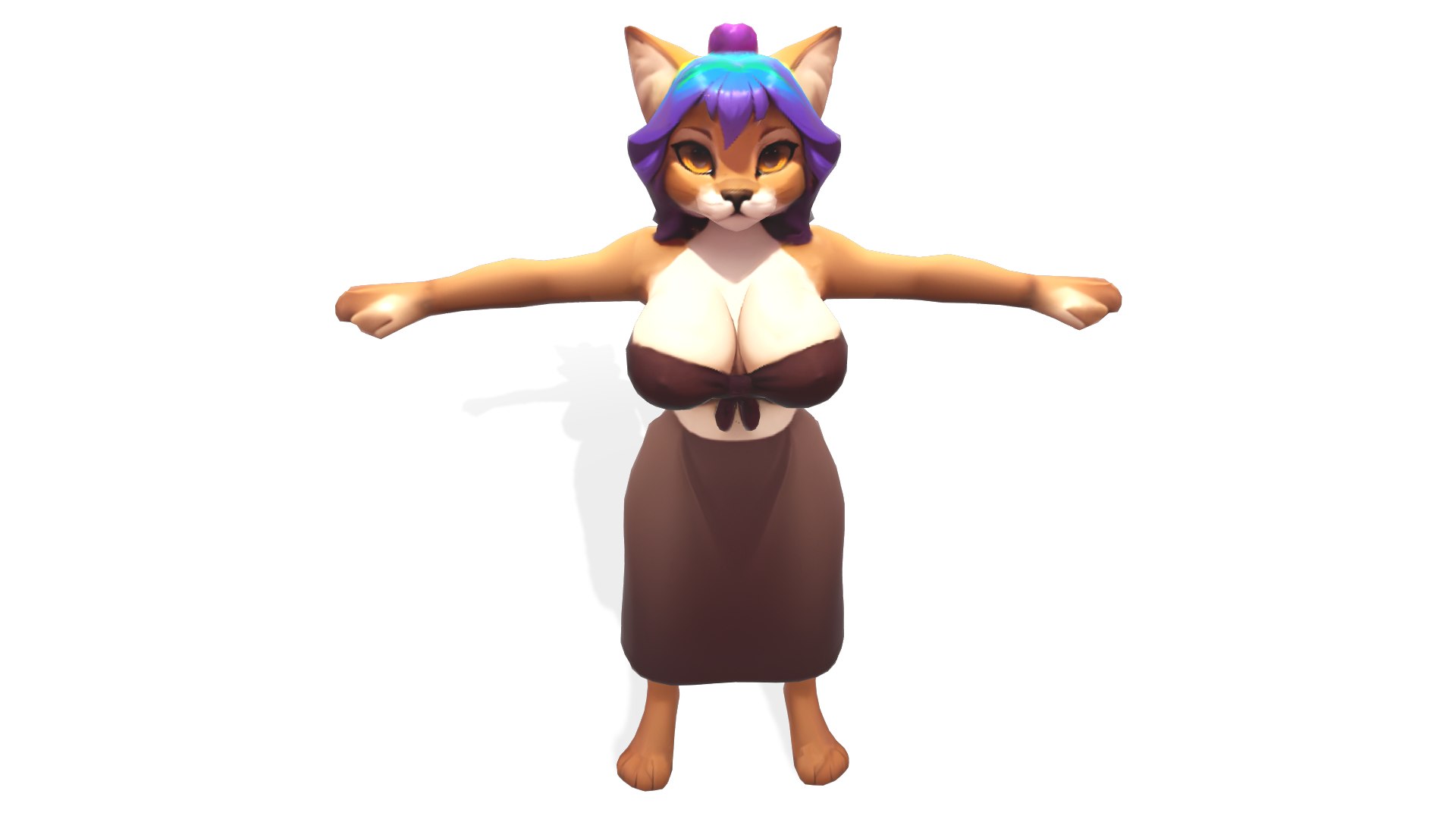 3D Nyla The Desert Dancer Model - TurboSquid 2297899