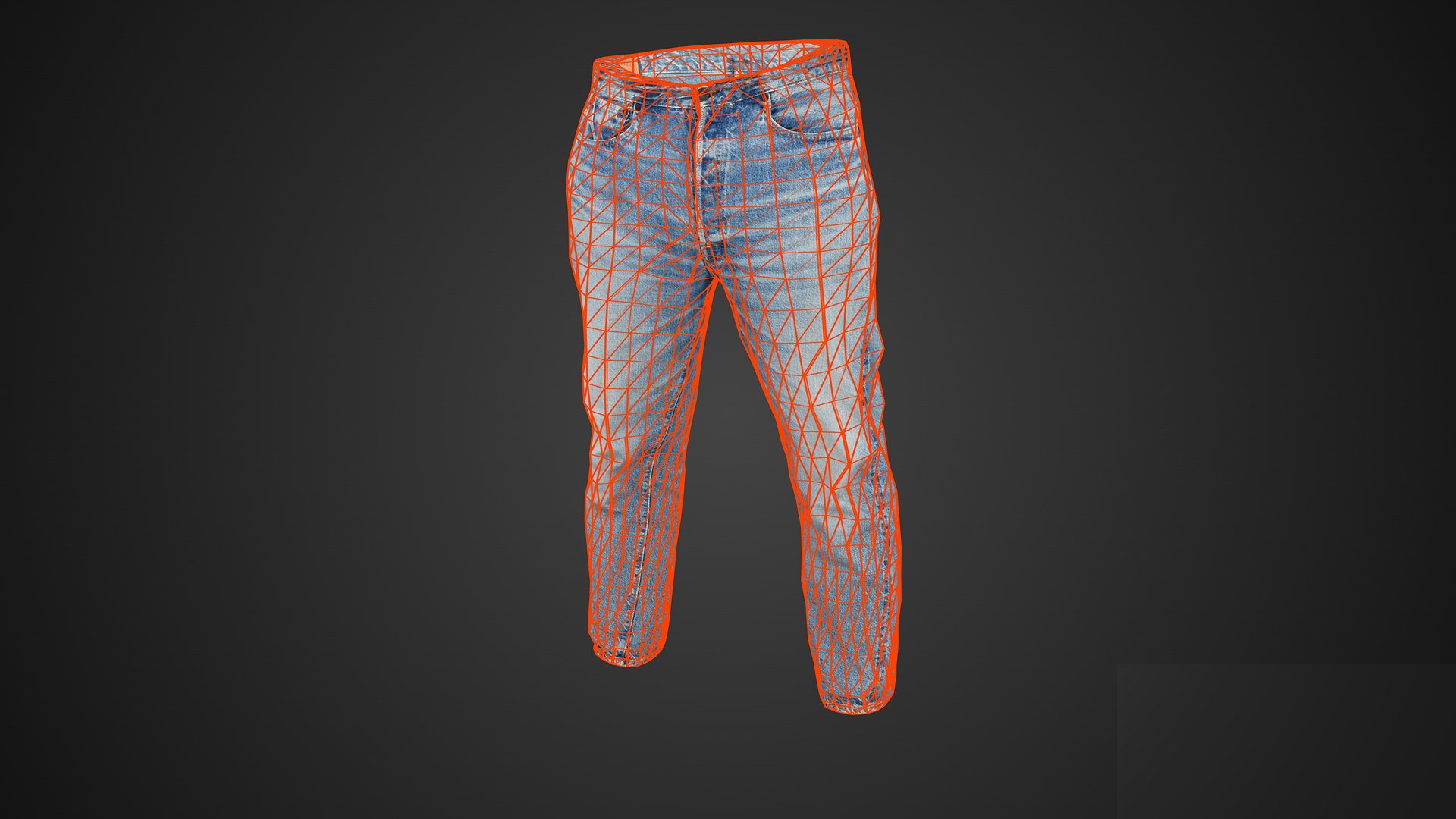 Game Ready Jeans Model - TurboSquid 2025357