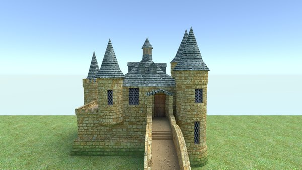 boldt castle 3d model