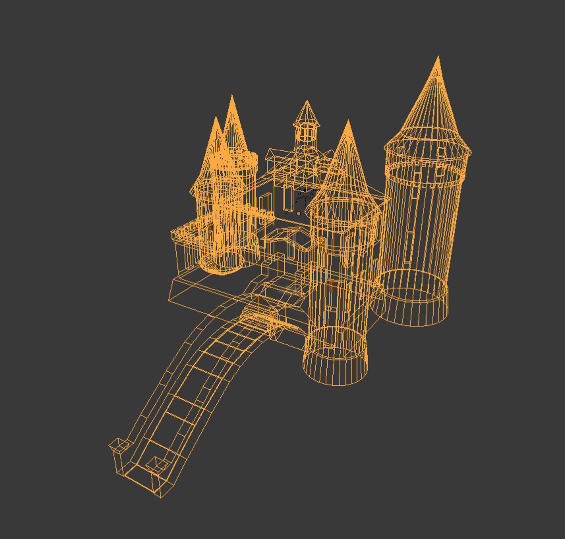 Boldt Castle 3d Model