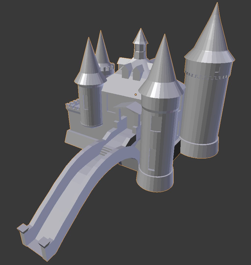Boldt Castle 3d Model