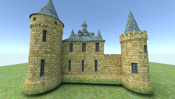 boldt castle 3d model