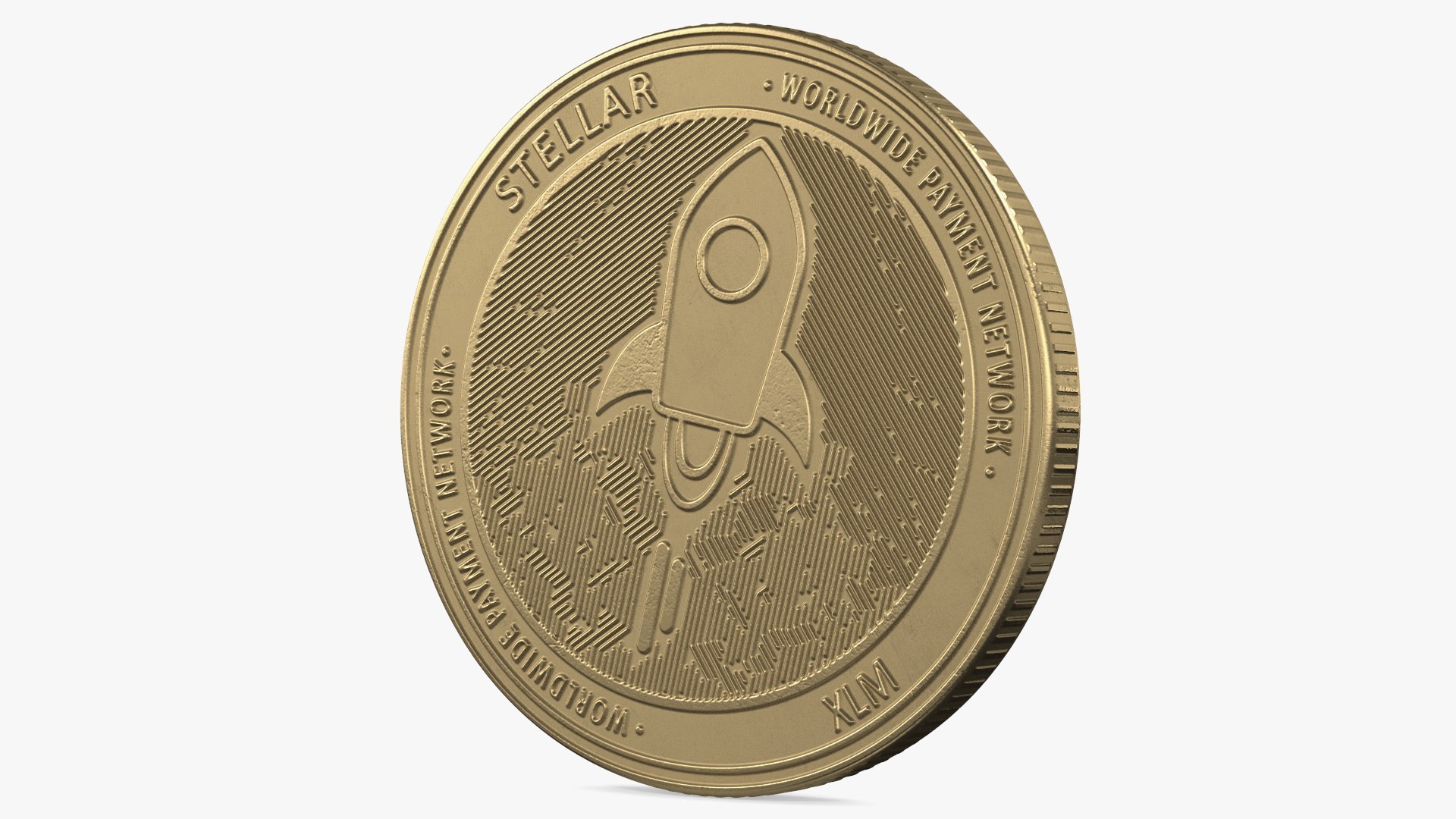 Stellar Lumens Xlm Physical 3D Model - TurboSquid 1706718