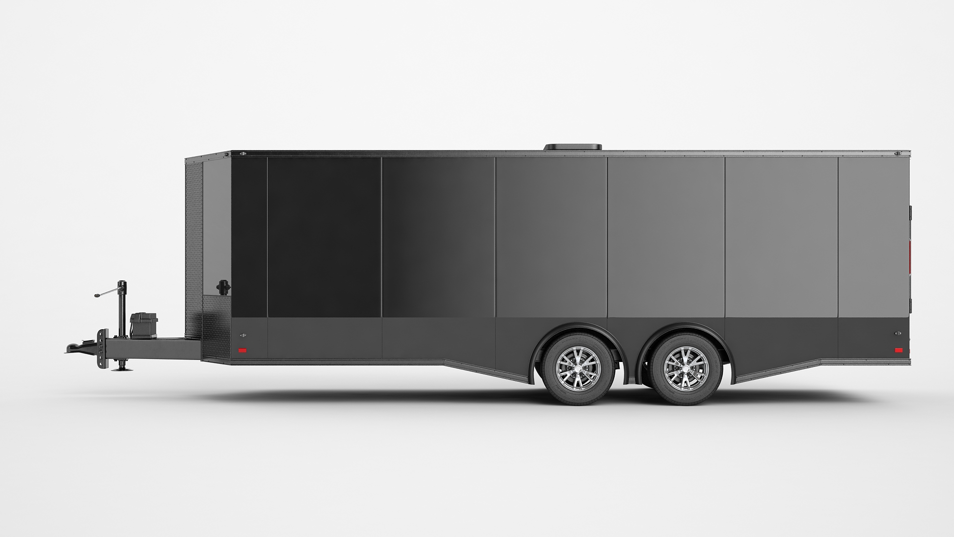 3D Enclosed Car Hauler Trailer 01 - TurboSquid 1845994