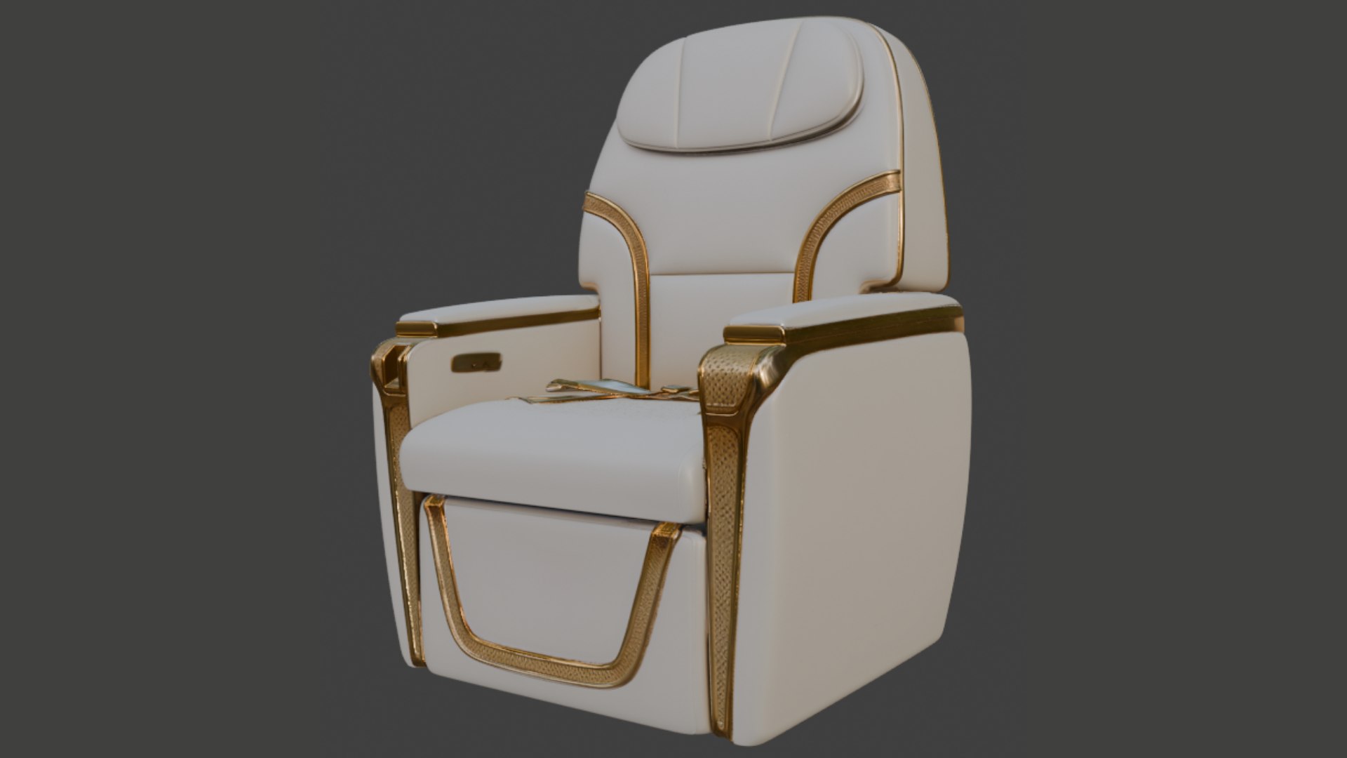 3D Airplane Chair - TurboSquid 2503562