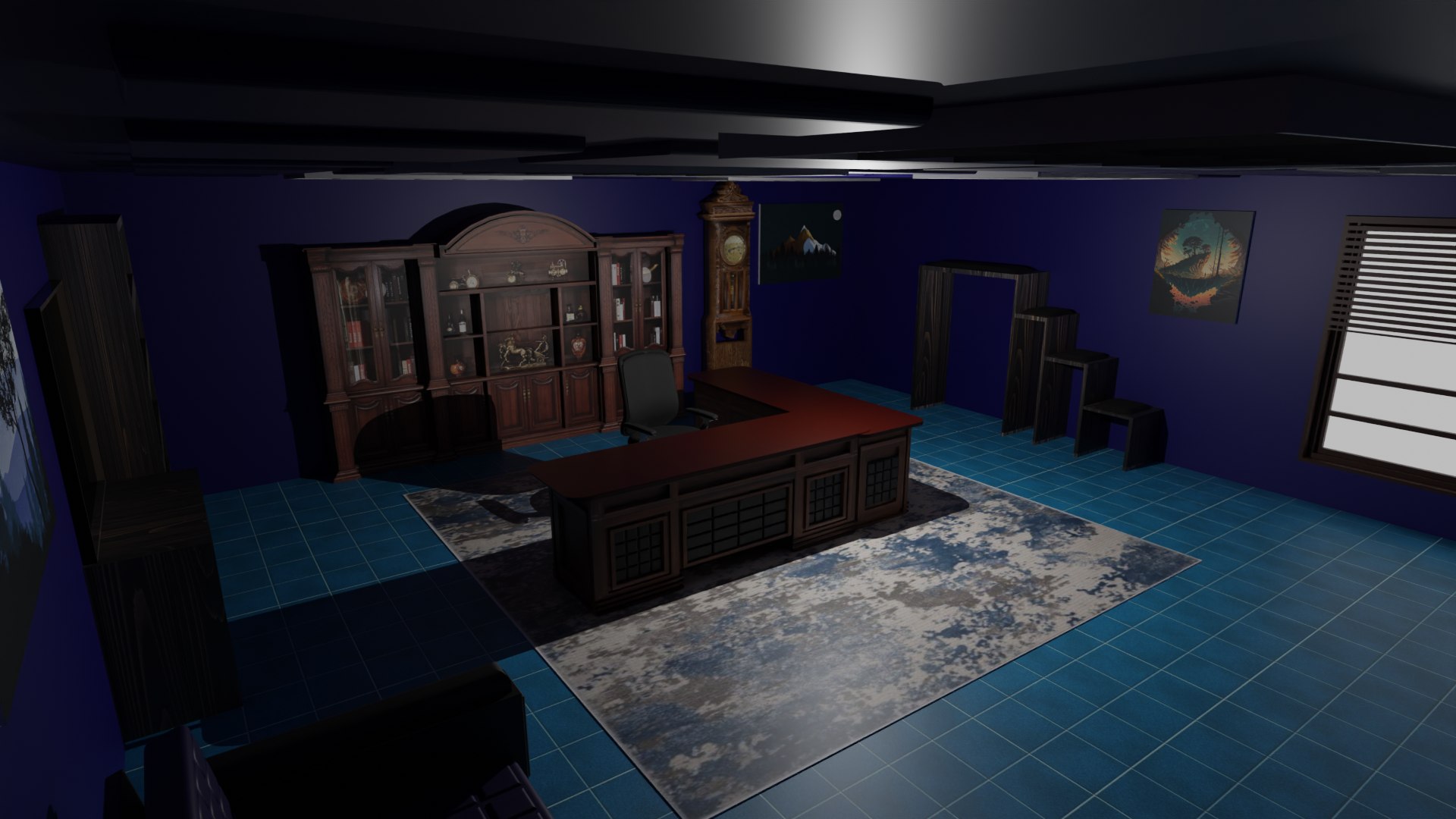 3D Boss Office - TurboSquid 2164800
