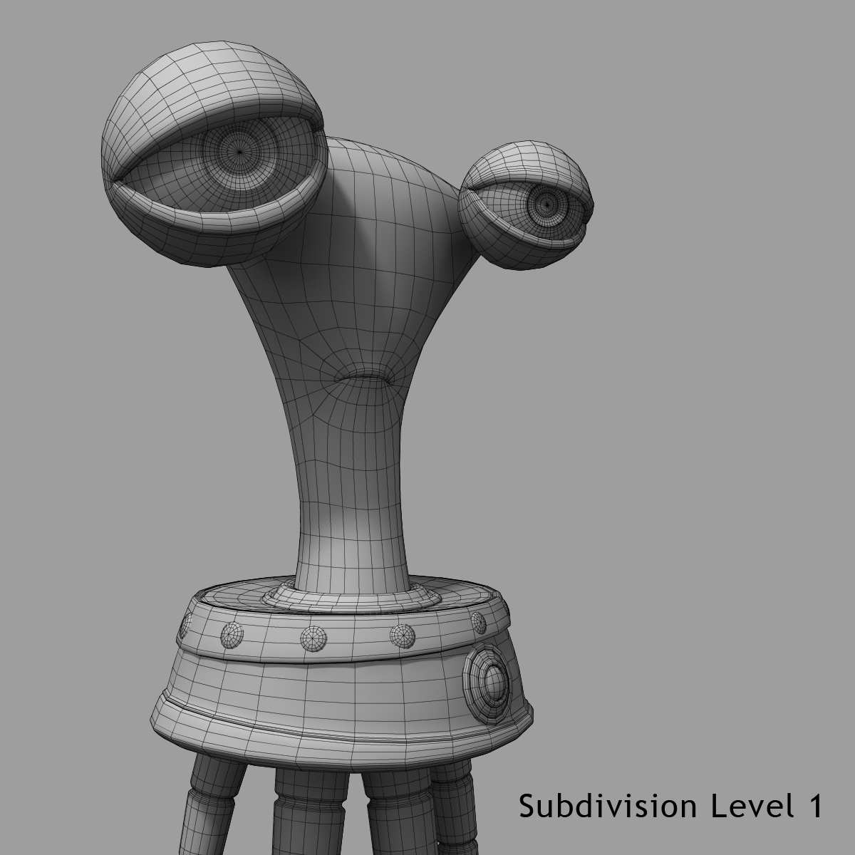 3d alien bobo model