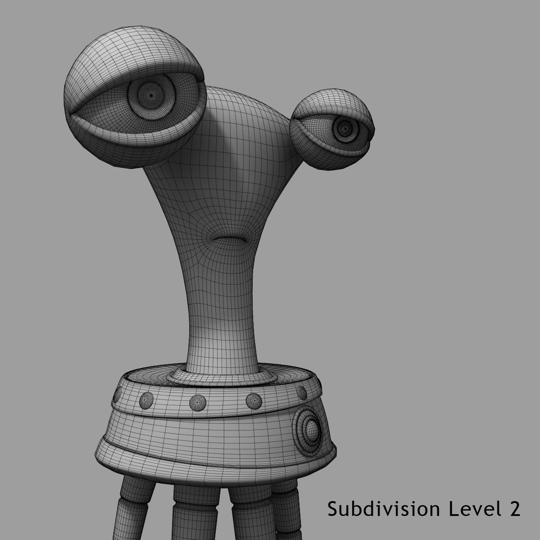3d alien bobo model