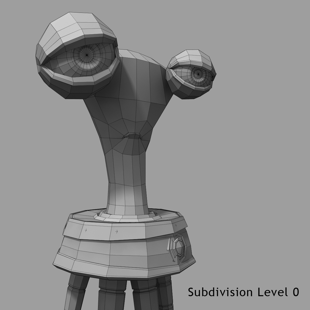 3d alien bobo model