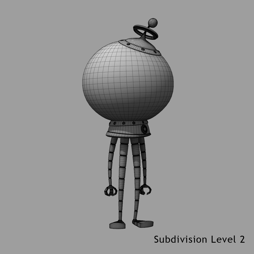 3d alien bobo model