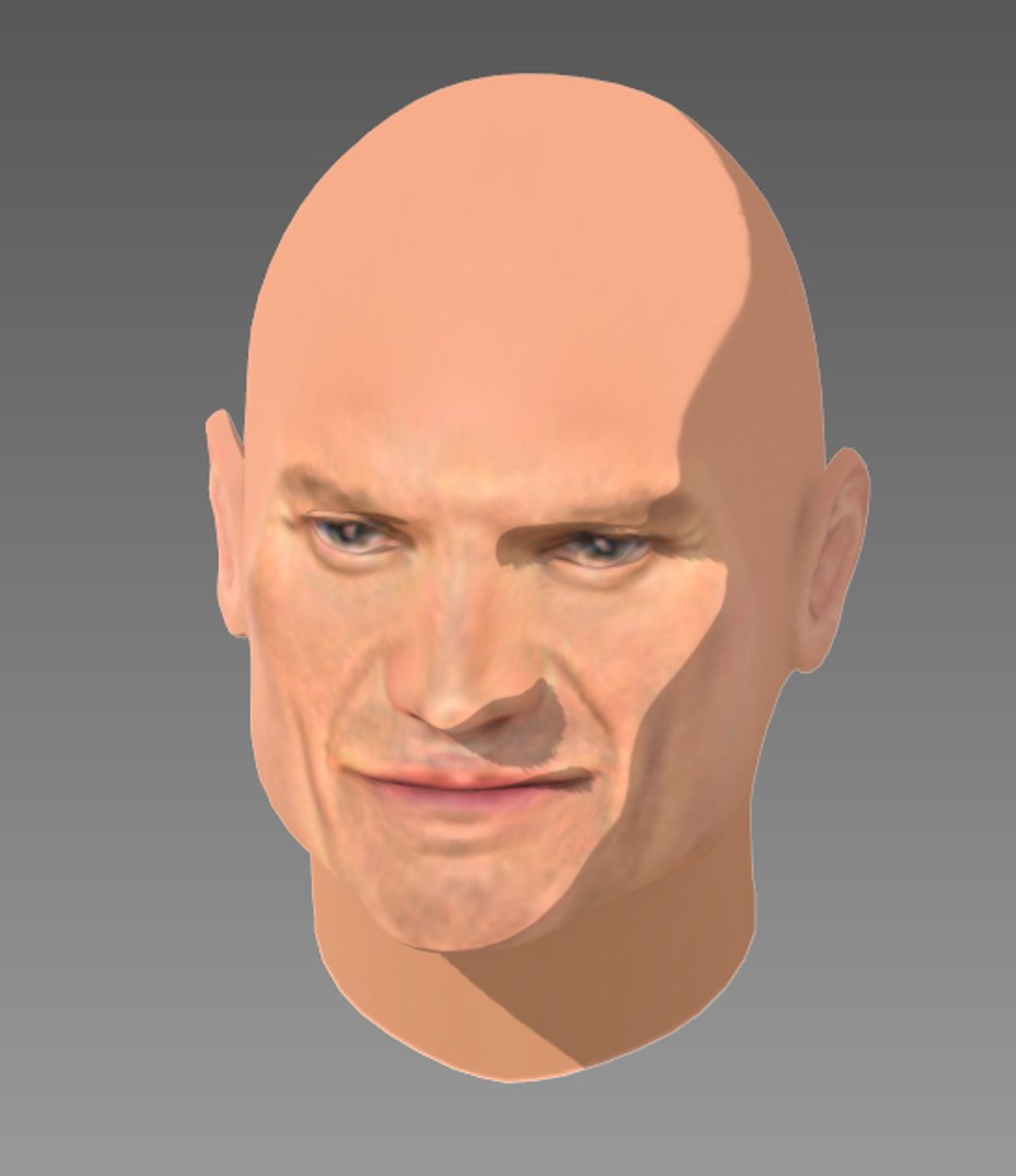 sting head 3d max