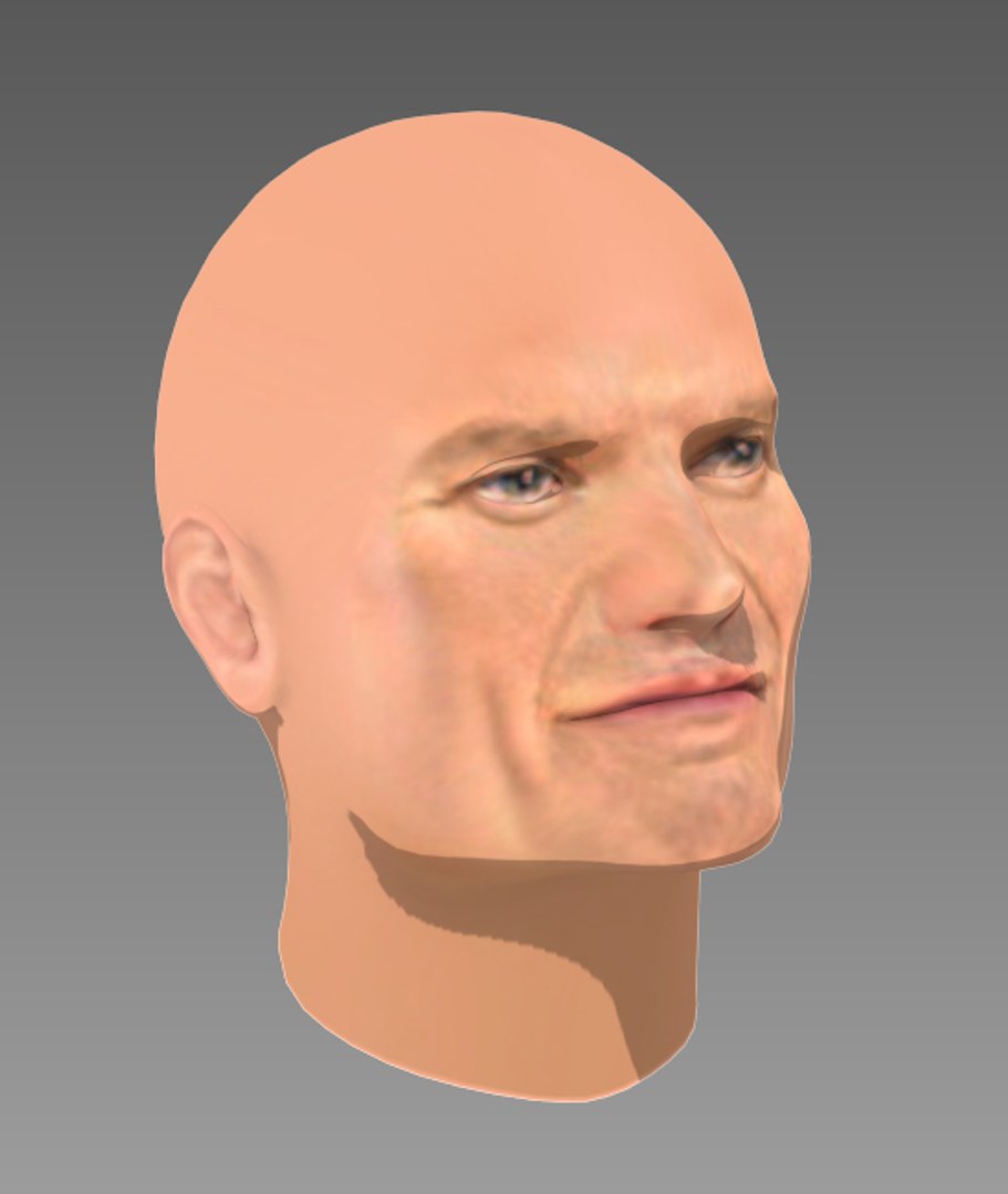 sting head 3d max