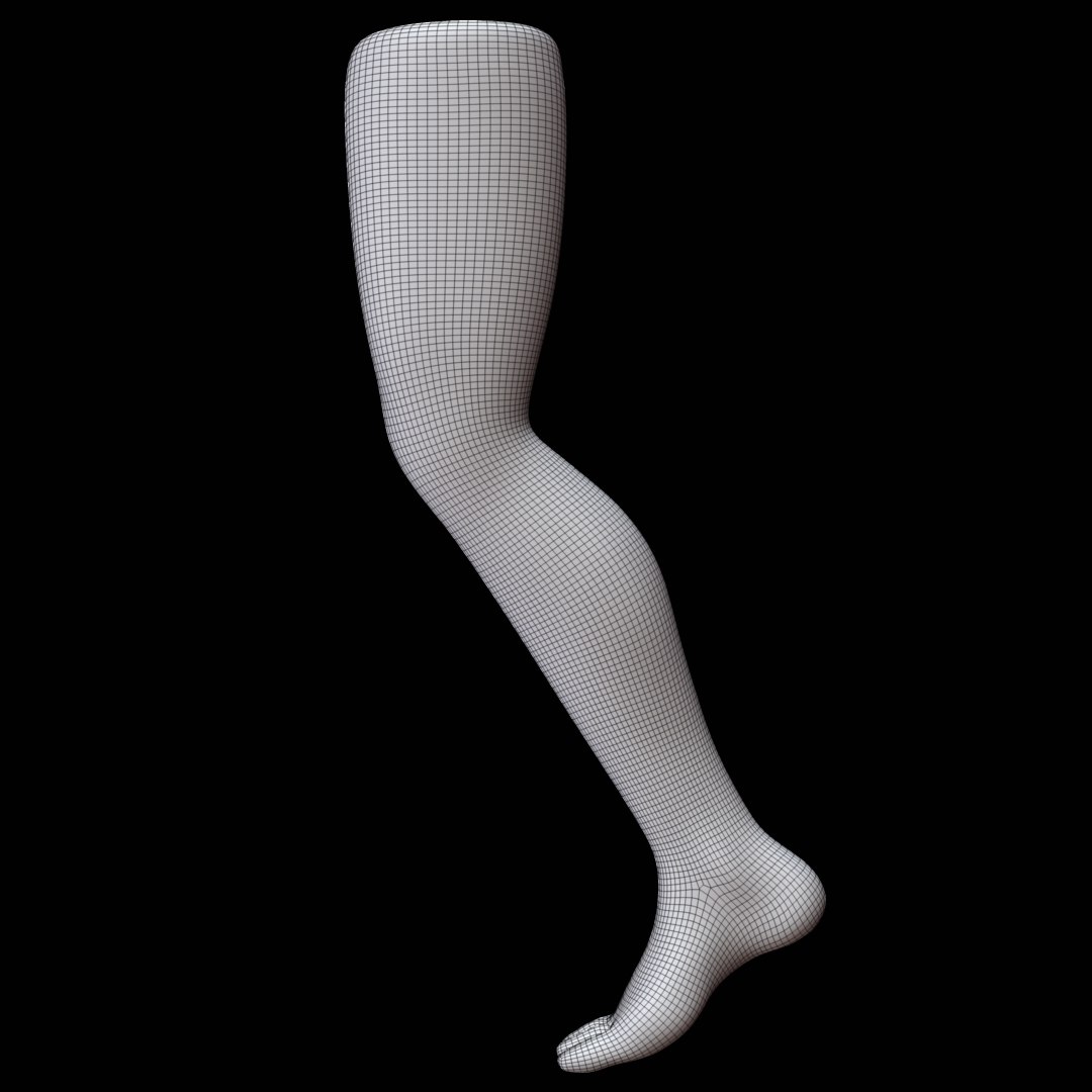 3D Mannequin Foot Man - TurboSquid 1402454