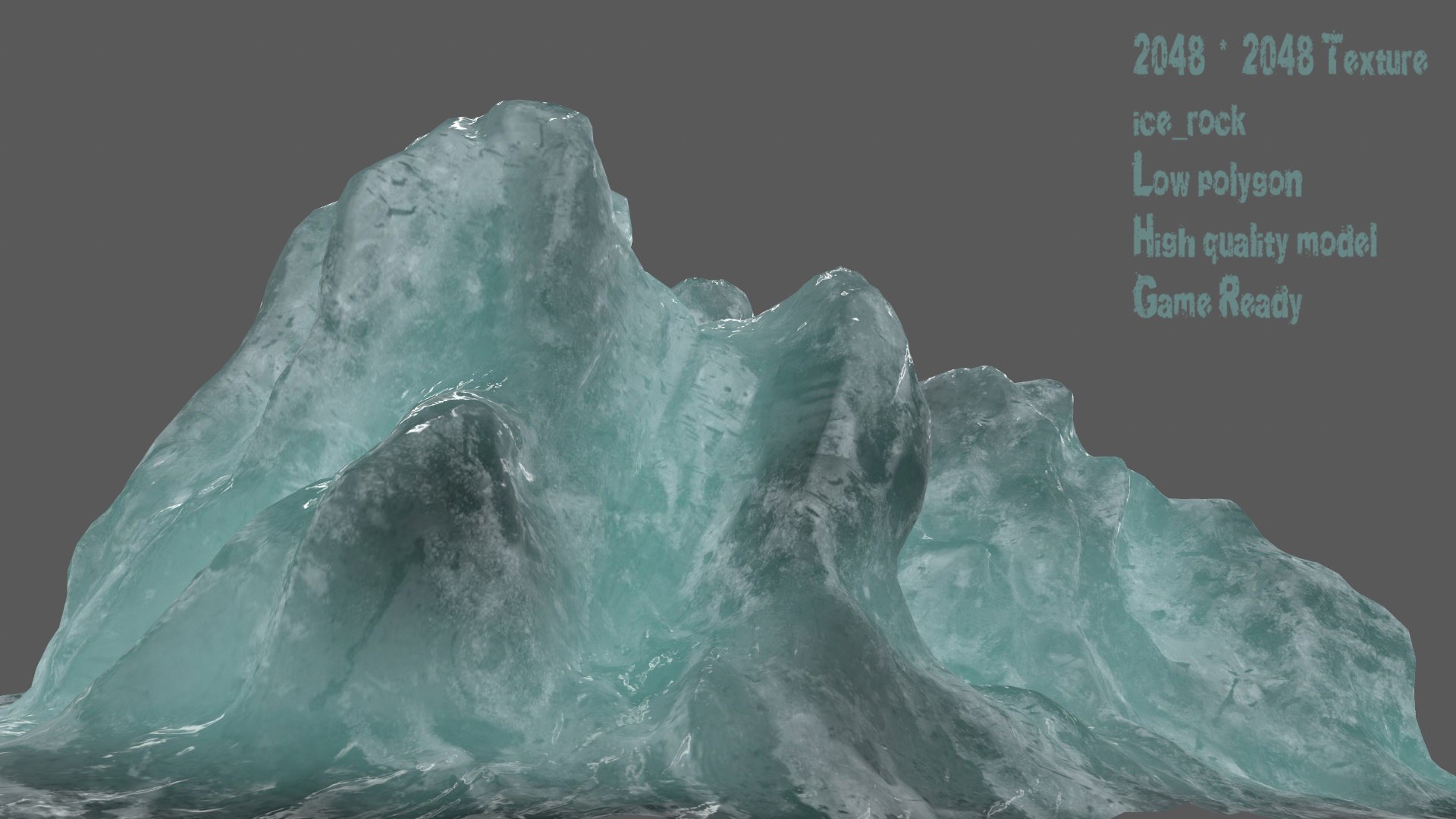 Ice model - TurboSquid 1168367